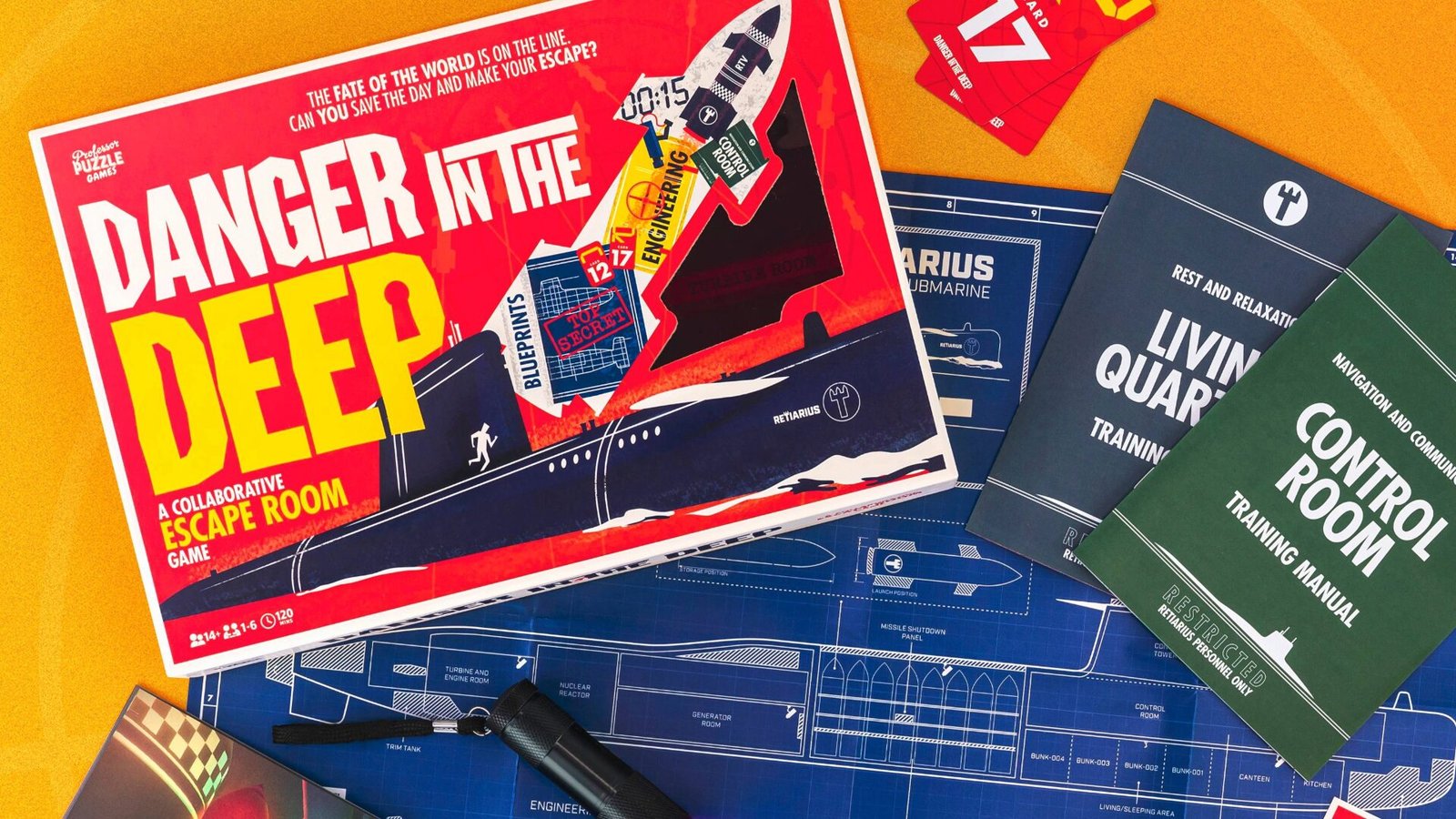 Danger in the Deep (Professor Puzzle) // Review • The Escape Puzzler ...